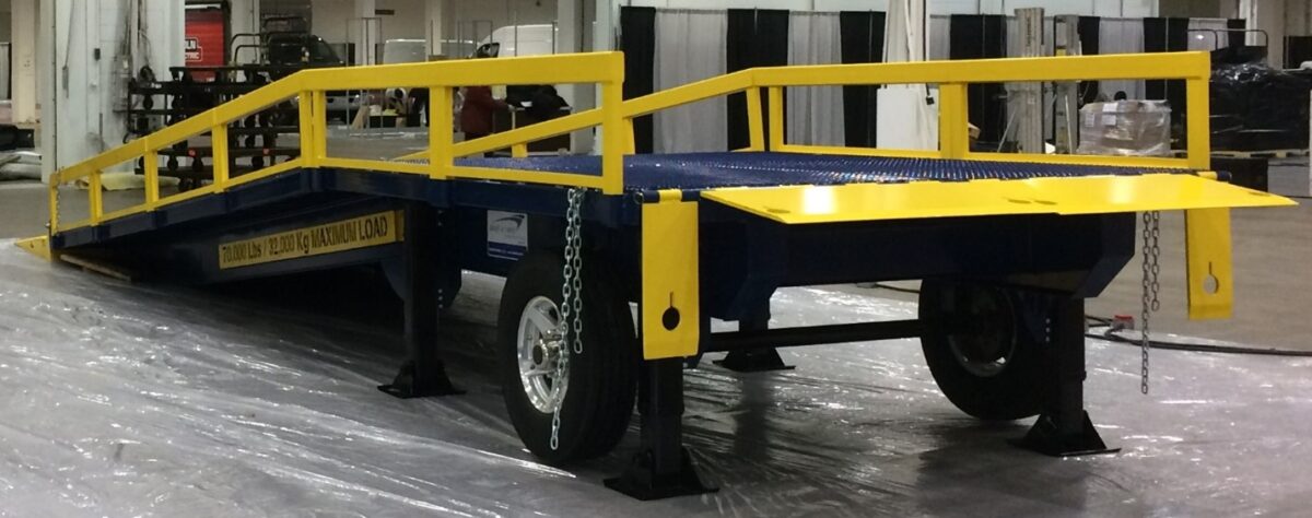 Portable Loading Ramp Feature: Lip Plates | Adapt-A-Ramp